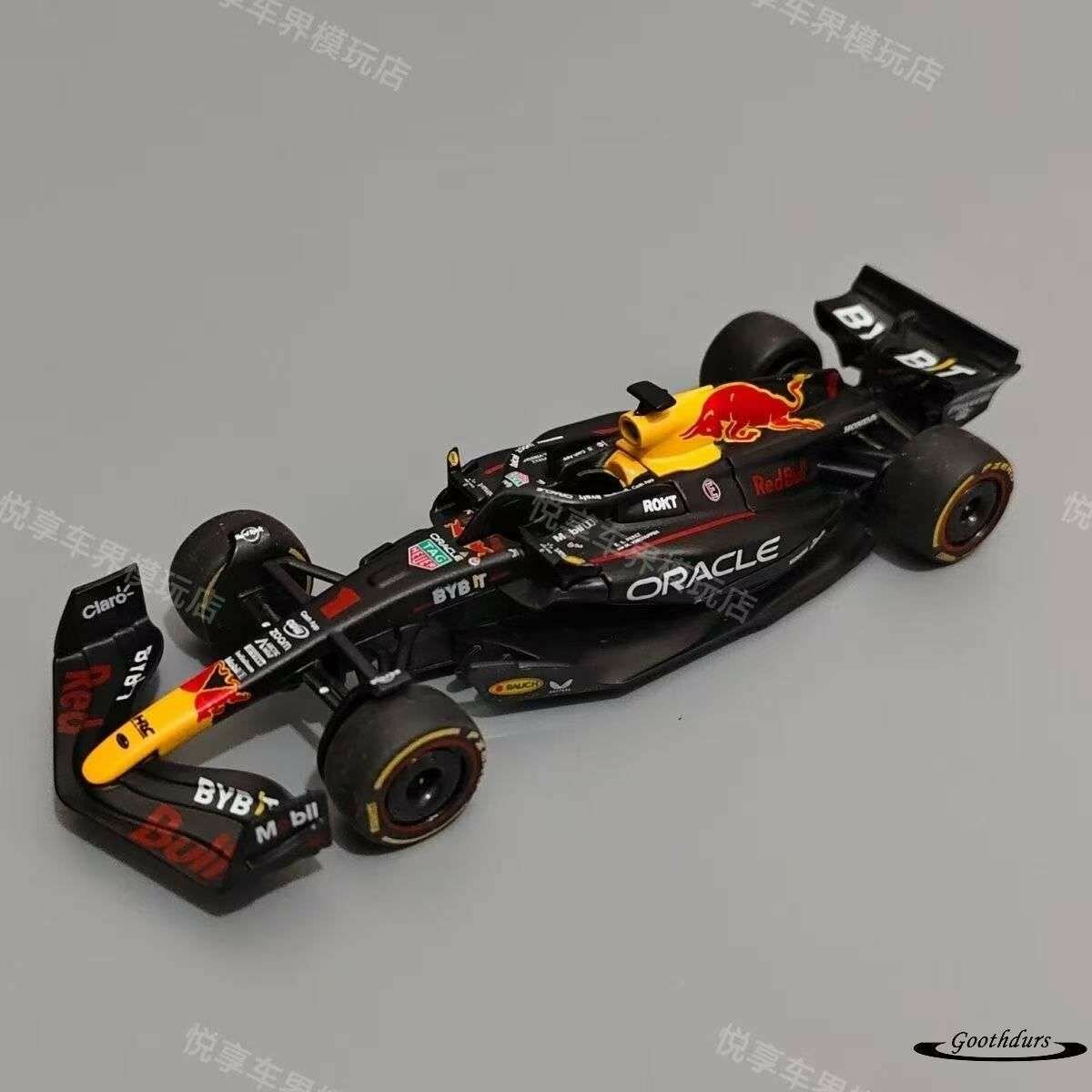 1:43 Red Bull RB19 Формульный болид Формулы-1, Литые под давлением автомобили, коллекционная модель гоночных игрушек