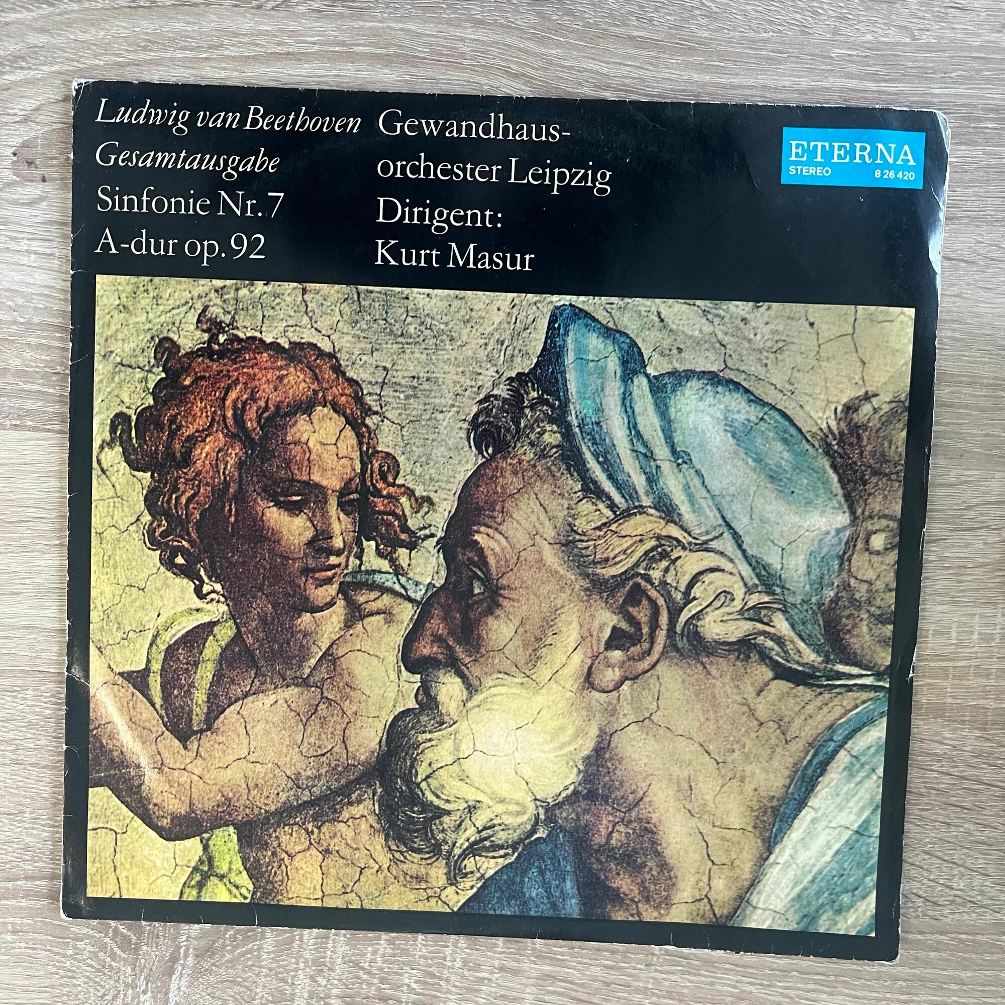 Виниловая пластинка Ludwig van Beethoven, Gewandhausorchester Leipzig, Kurt Masur Sinfonie Nr. 7 A-dur Op. 92. 12"