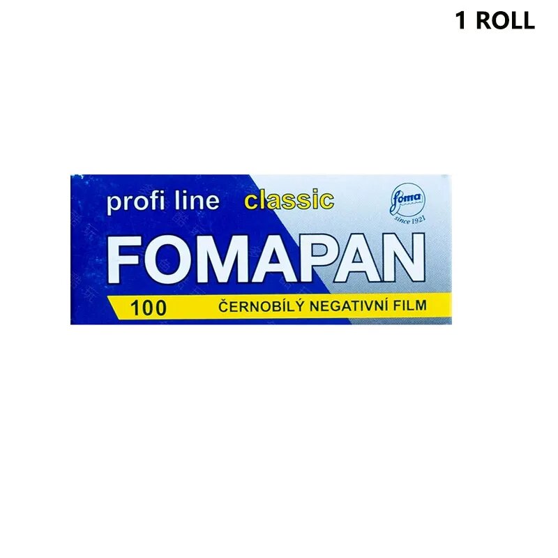 Fomapan Classic 100 Черно-белая пленка 120 мм 1 Rolls