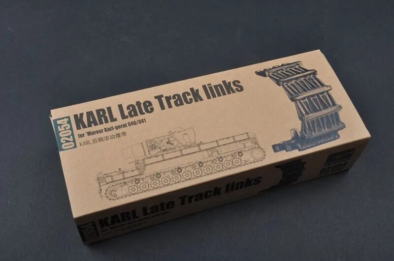 Trumpeter 02054 1/35 Карл Лейт TRack Ссылки Танки для сборки