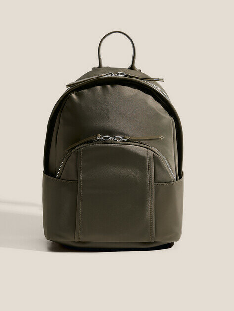 Рюкзак Tendance SYP2523 серо-зеленый