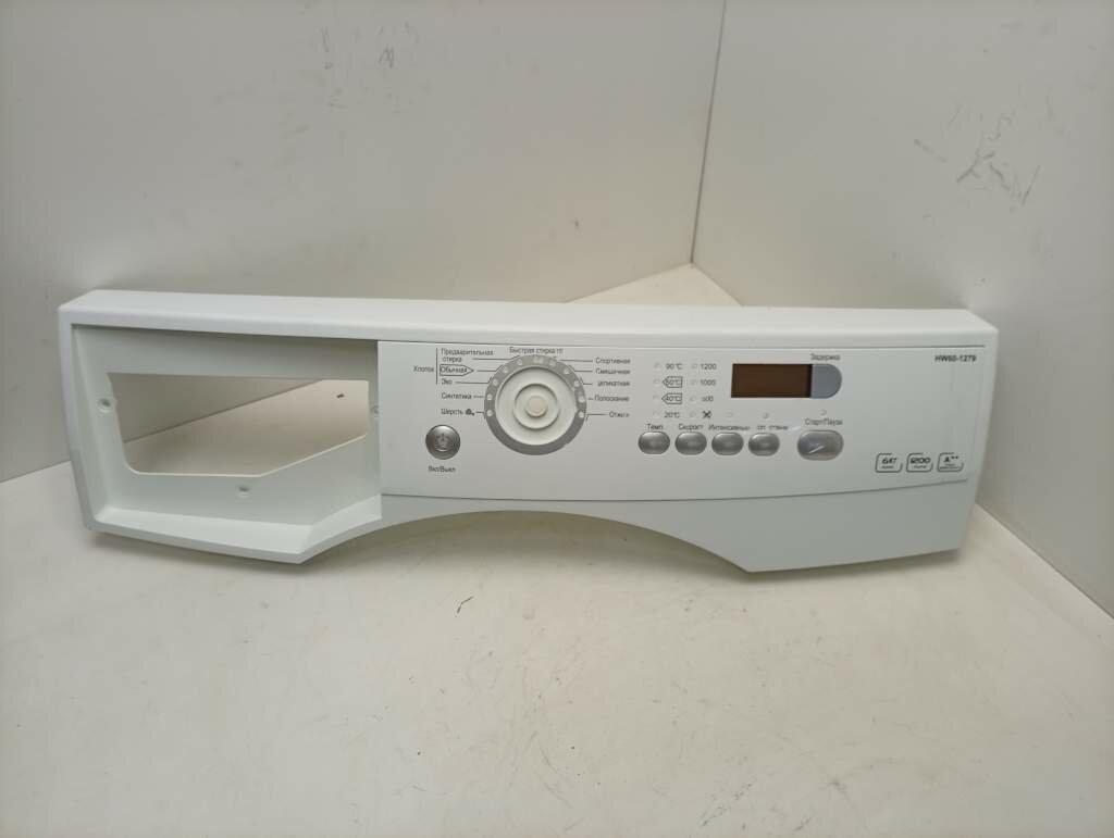 HW60-1279 кт27 Передняя лицевая панель стиральной машины Haier 0020204245 б/у