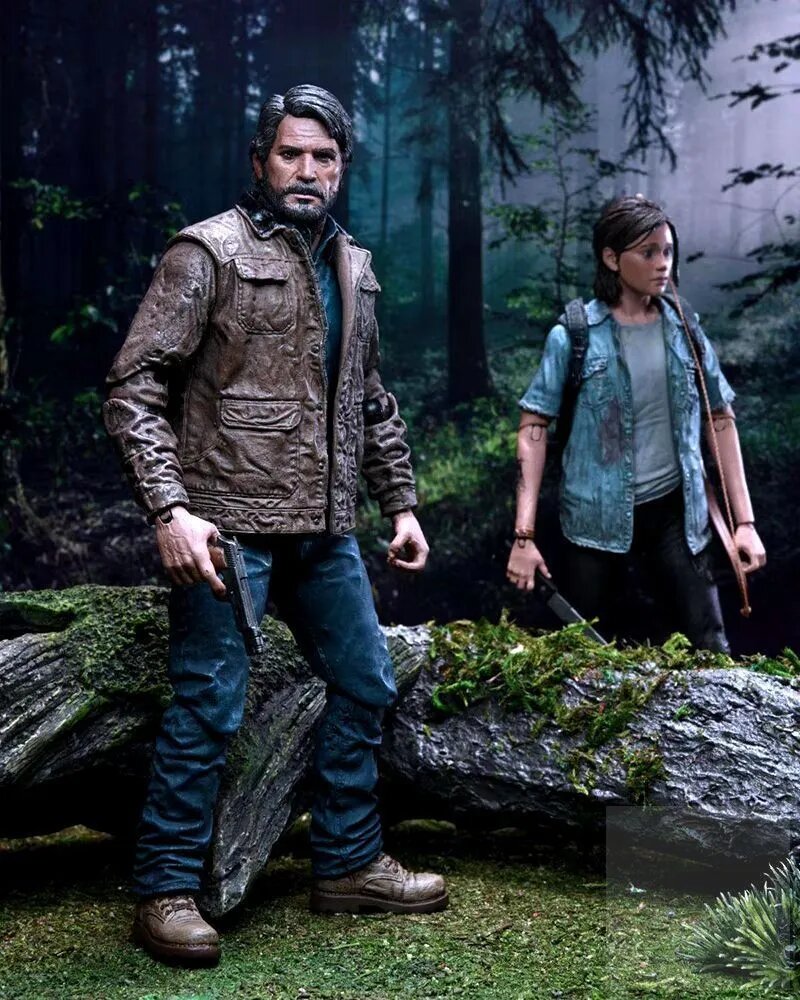 Фигурка The Last of Us Part II Joel & Ellie 2-Pack Ultimate 2-Pack NECA — фото 1