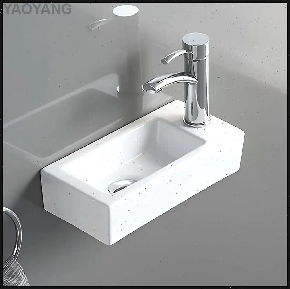 Раковина искусственный мрамор антибактериальная глянцевая белая диаметр 45 мм глубина 18 см