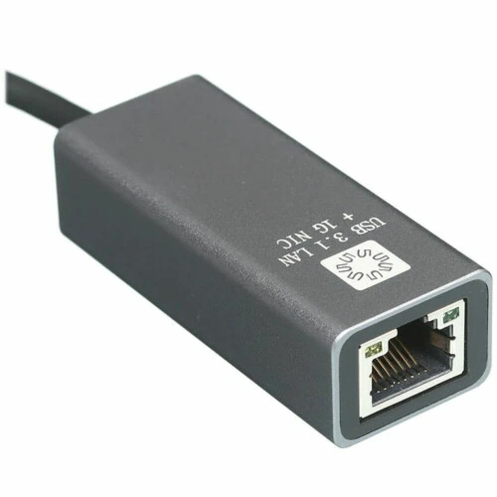 5bites кабели Кабель - адаптер UA3C - 45 - 14BK USB3.1 RJ45 1G AL GREY