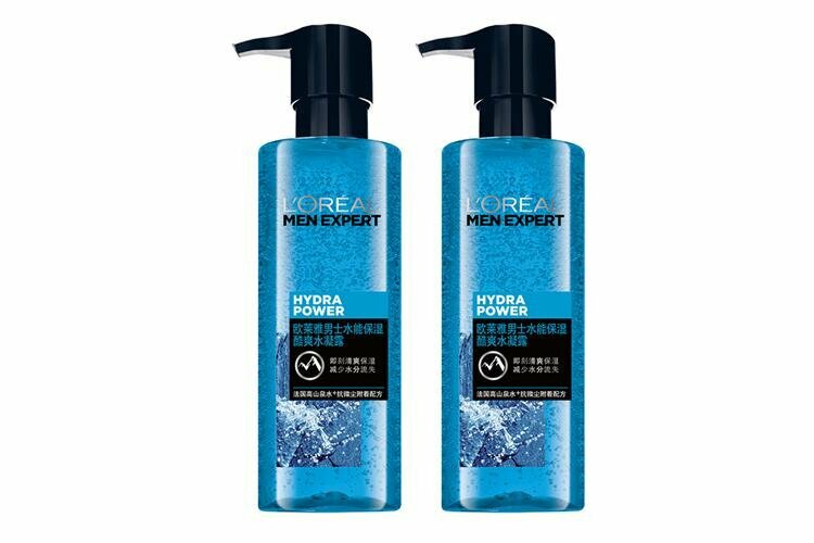 Гель-крем для лица мужской L'OREAL MEN EXPERT Hydra Power, 120мл*2