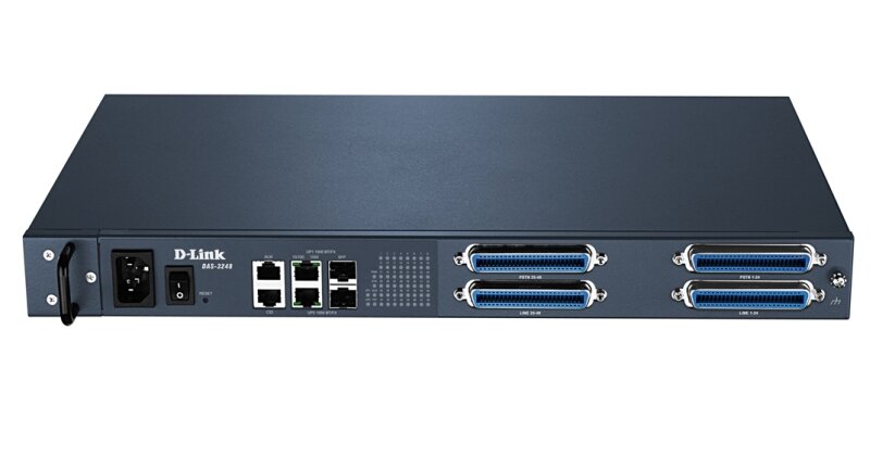DAS-3248EAD1A / IP DSLAM с 48 ADSL-портами и 2 комбо-портами 1001000Base-TSFP DAS-3248EAD1A IP DSLAM