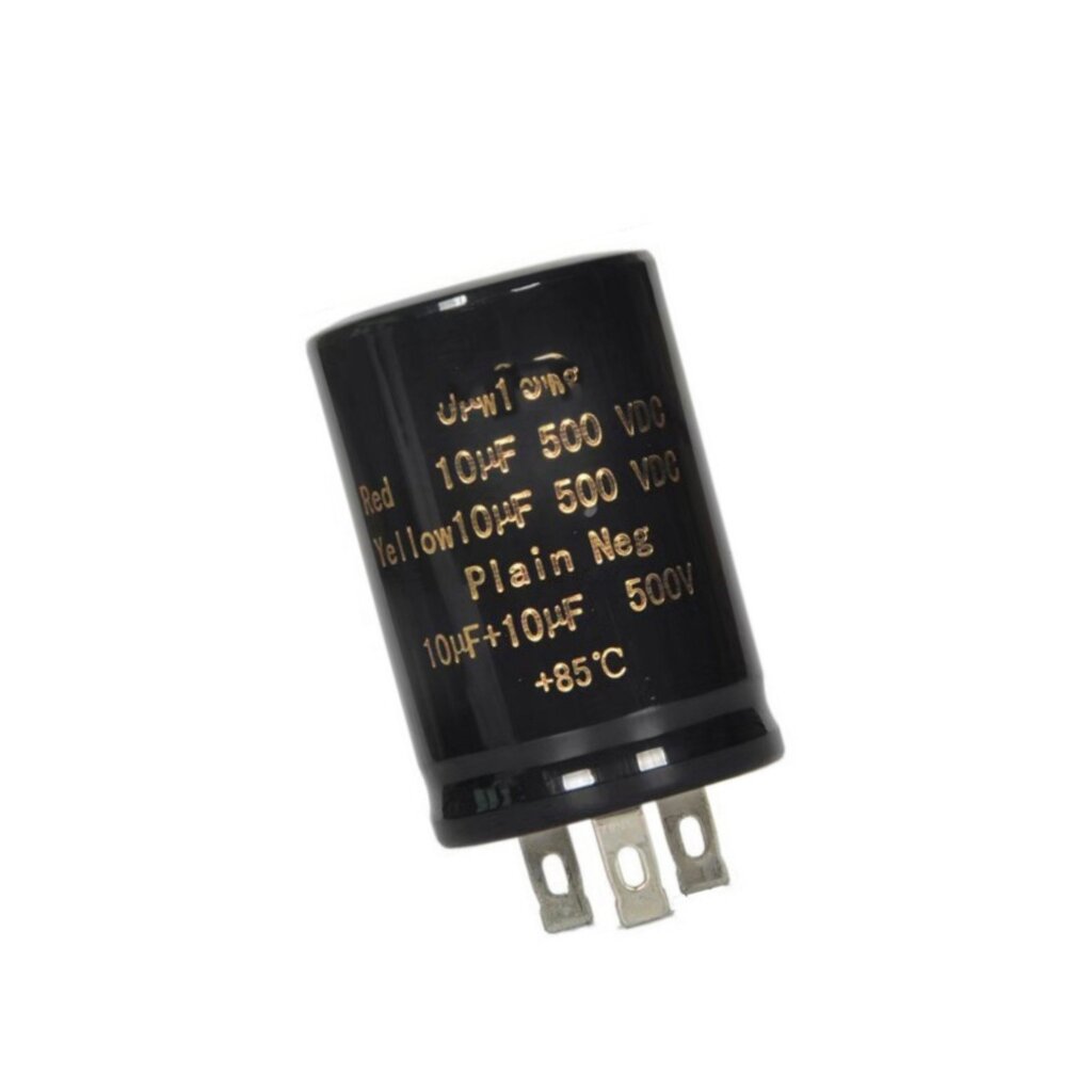 Электролитический конденсатор 500 В Звуковой конденсатор 10 МКФ/16 Мкф/20 Мкф/32 Мкф/50 Мкф/100 МКФ для источников питания Инверторной электроники