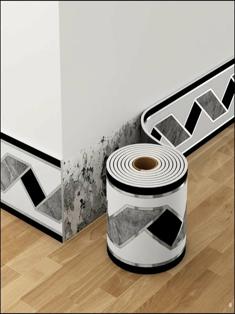 Плинтус 5000x100 мм, 1 шт.