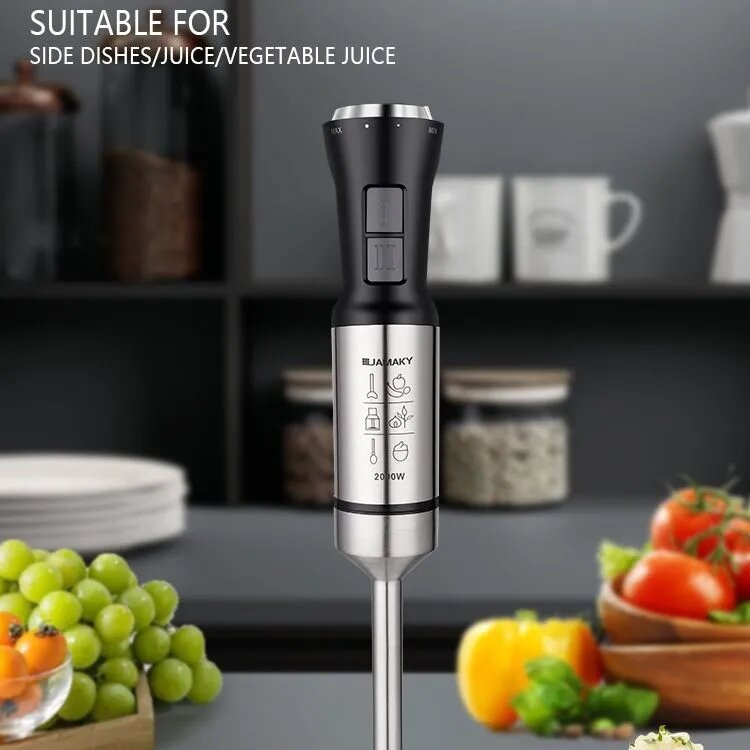 Погружной блендер blender, черный матовый для side dishes/juice/vegetable juice