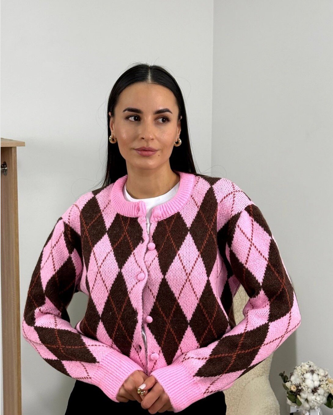 Кардиган Укороченный кардиган