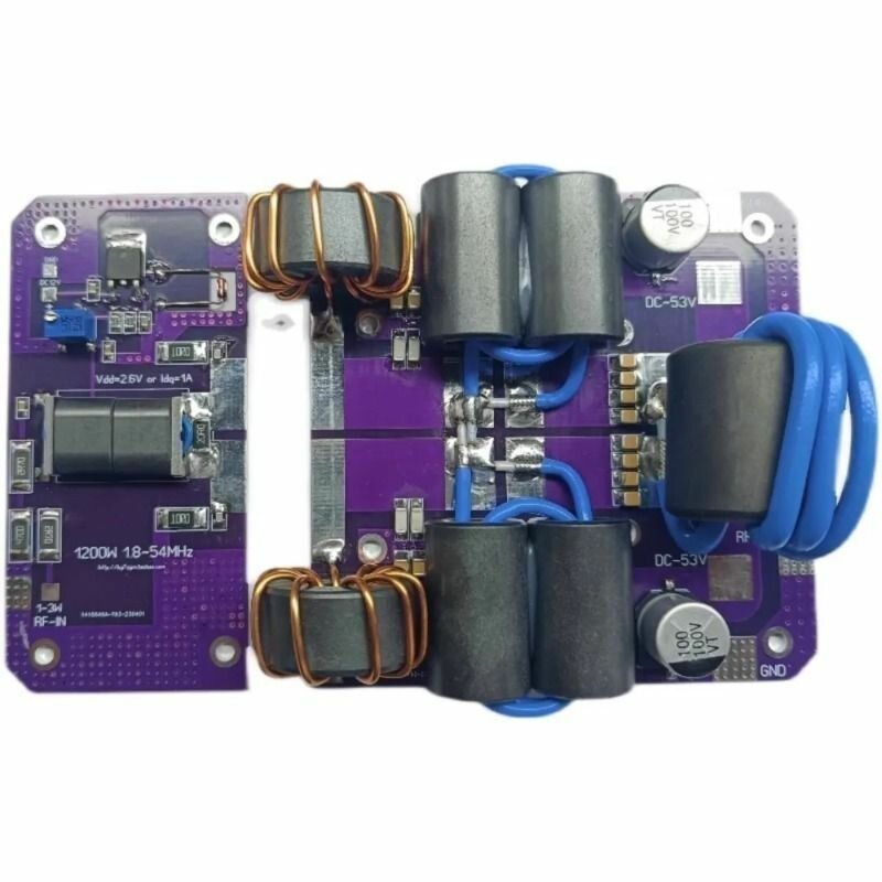 Мощный усилитель MRFX1K80H BLF188 MRFX1K50 ART1K160, 1200 Вт 1,854 МГц, для премиум коротковолнового и любительского радио