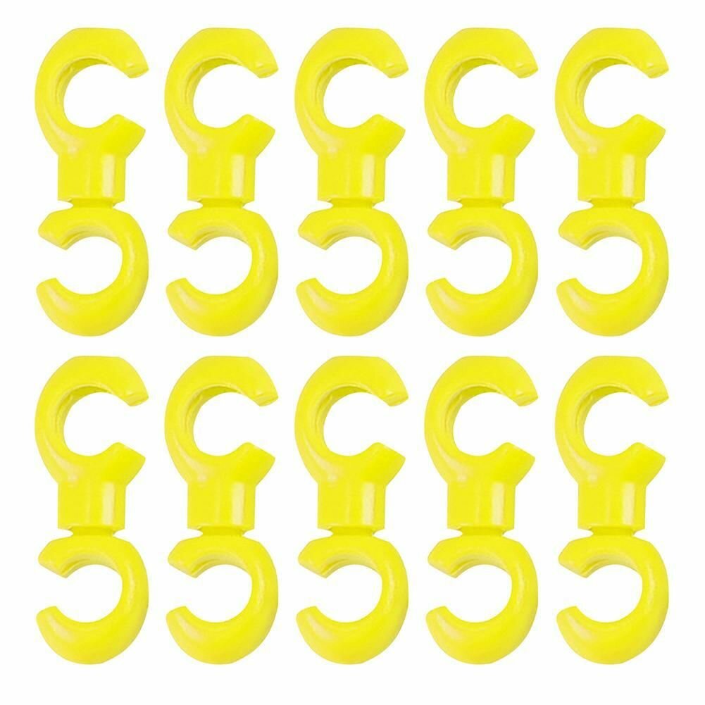 Набор S-образных фиксаторов для тросиков переключения передач и тормозных магистралей, наручники для велосипеда, 10 штук