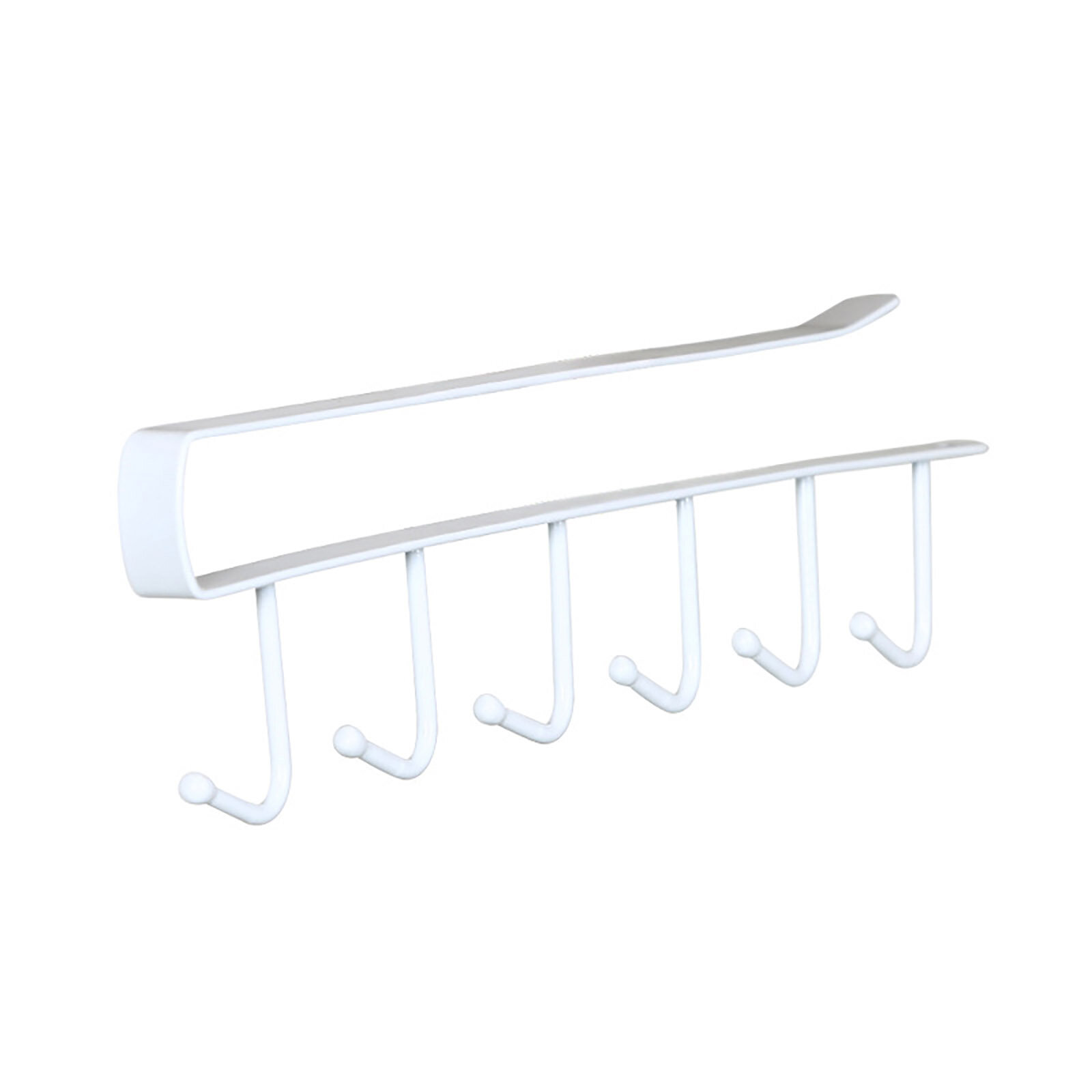 Прочный железный держатель для кружек с 6 крючками настенного хранения