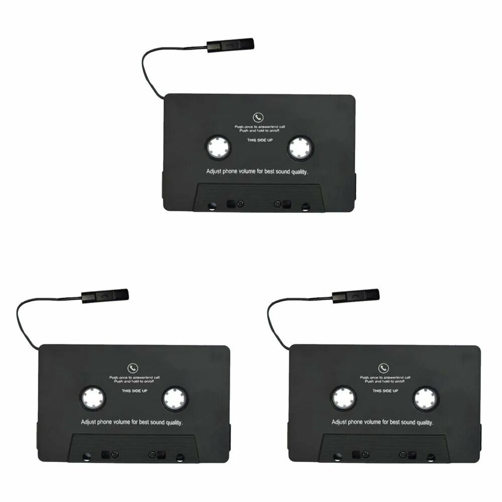 Универсальный кассетный адаптер Bluetooth 5.0 с микрофоном для автомобильной магнитолы