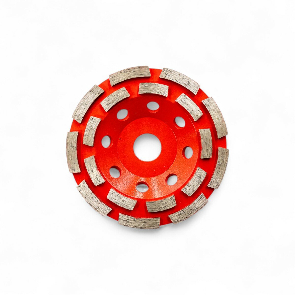 Чашка шлифовальная ИНТЕРСКОЛ, алмазная, двухрядная, 125x22,2x5 мм