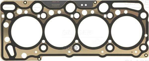 Прокладка ГБЦ Opel Astra, Corsa, Meriva 1.7DI, DTI, CDTI 00- GLASER арт. H1869810