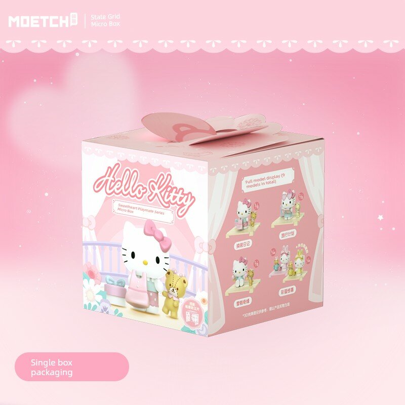 HelloKitty Слепая Коробка Одиночная Фигурка Милый Кукольный Сборник Подарок для Девочек и Детей