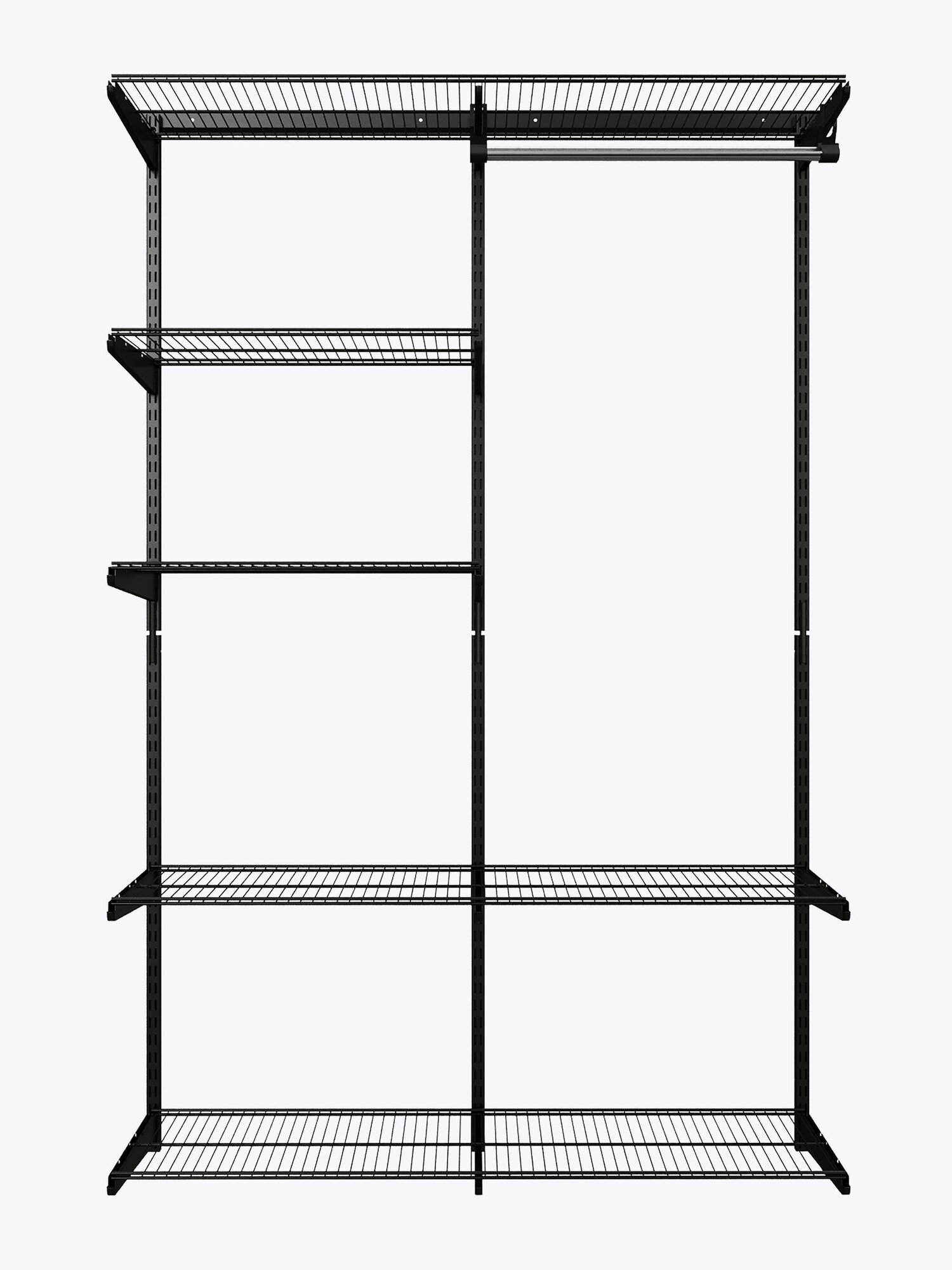 Гардеробная система Volazzi Home, №58 черный,120х35х192 см