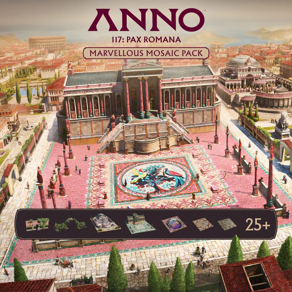 Дополнение Anno 117: Pax Romana - Marvellous Mosaic Pack, цифровое издание PlayStation 5, регион Турция / код пополнения баланса