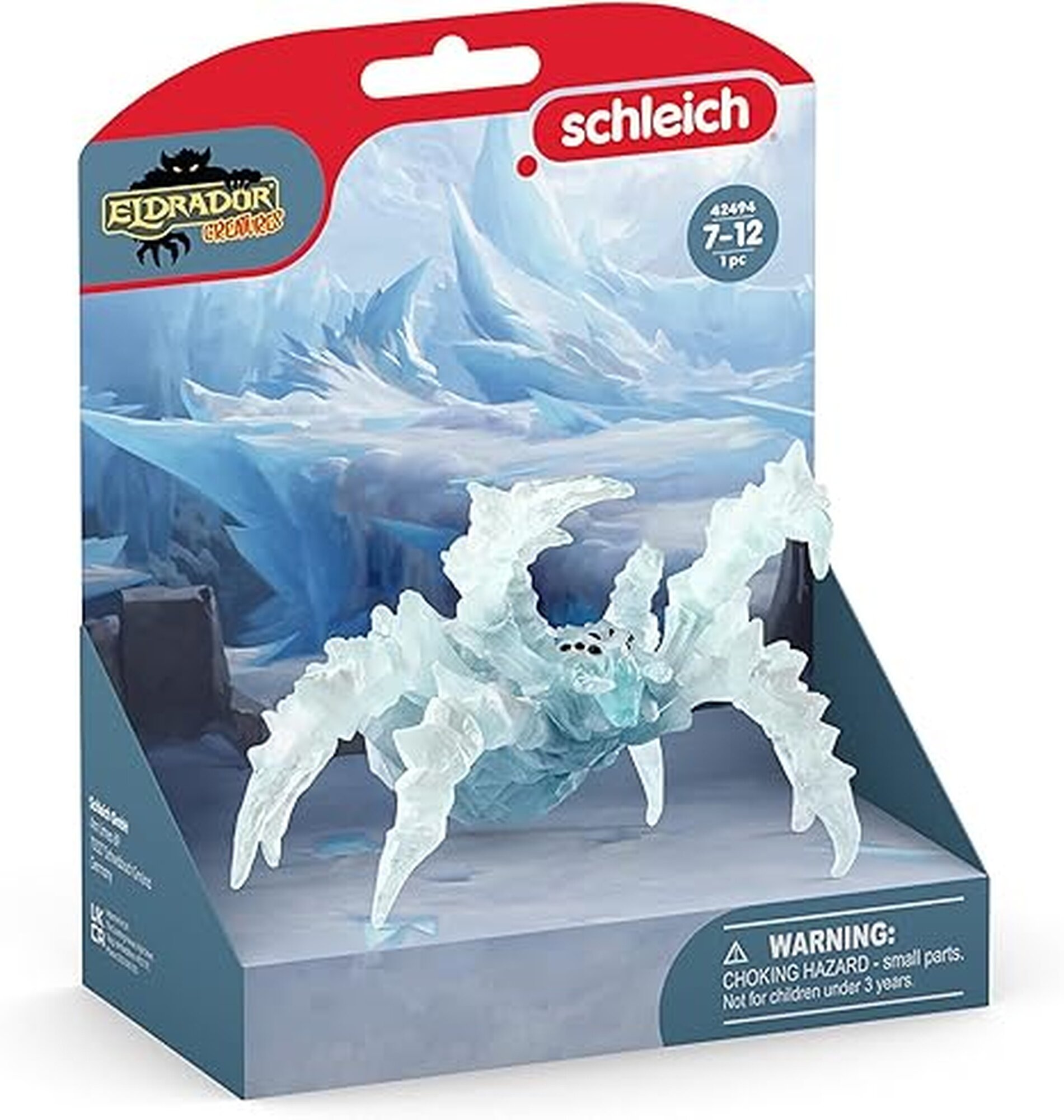 Фигурка Schleich "Ледяной паук", 15,49x15,49x18,03 см, пластик