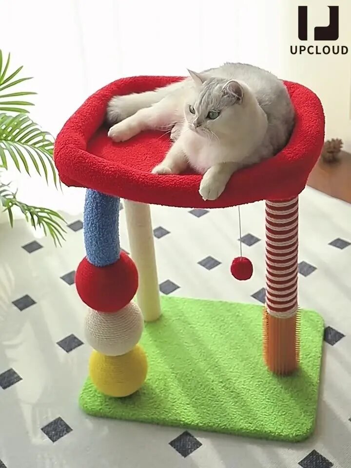 Рама для лазания по кошкам/Интегрированное кошачье дерево небольшого размера не занимает много места/UPCLOUD-39*49*63cm