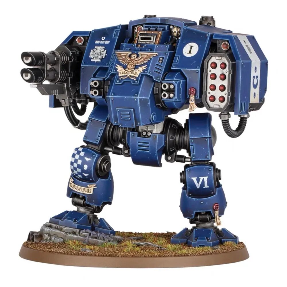 Дредноут "Баллистус" Космодесанта (Смола, Литье) / Leviathan Ballistus Dreadnought Warhammer 40K (Resin, Cast)
