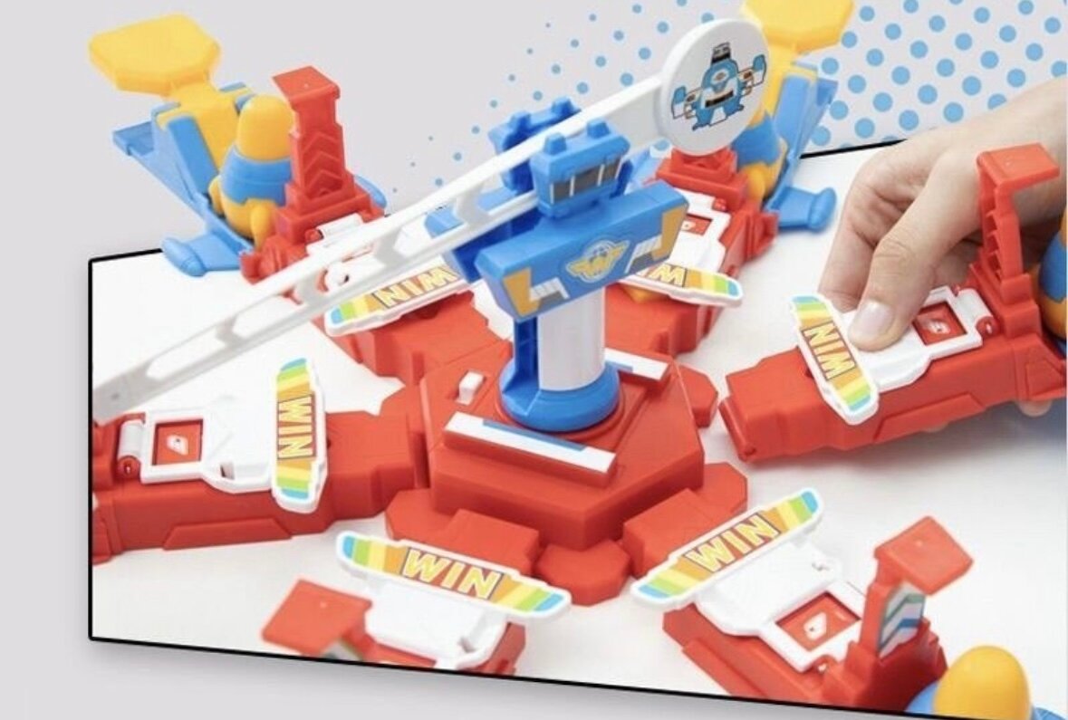 Настольная игра SUPER WINGS Летающая вышка Супер Крылья, для 3 игроков, обучение, 2 мини-джета