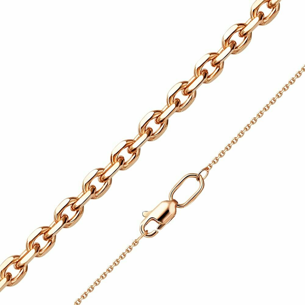 Цепь красное золото, 585 проба