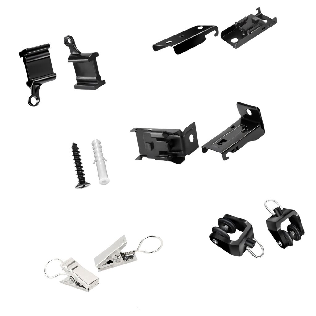 Аксессуары Для Потолочных Карнизов Гибкие Кронштейны Для Настенного Крепления Карнизов