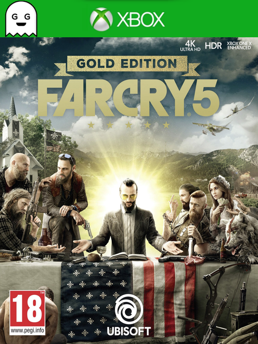 Игра Far Cry 5 Gold Edition, цифровой ключ для Xbox One/Series X|S, русская озвучка, Аргентина