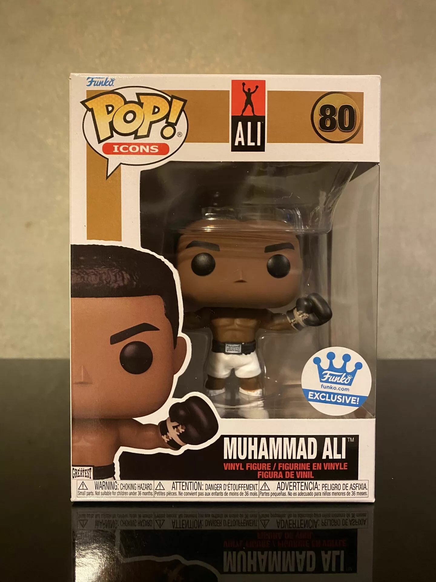 Фигурка виниловая Мухаммед Али, номер 80