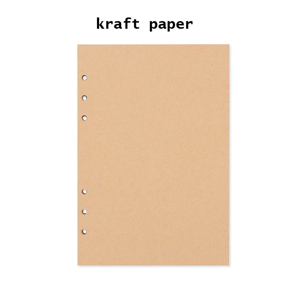 Войлочный блокнот Felt Notebook A5/A6 Бежевый, A5, 45sheets Kraft paper