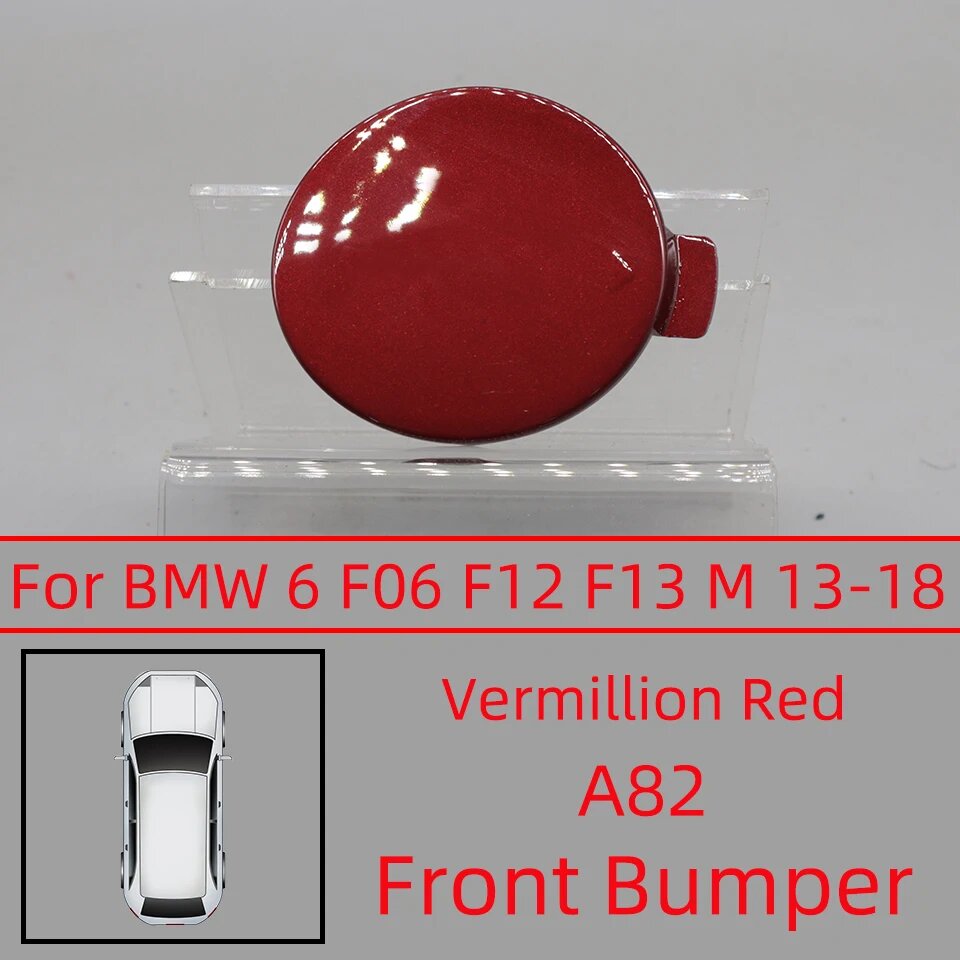 Крышка буксировочного крюка Vermillion Red A82 для BMW F06 F12 F13 M 2013-2018