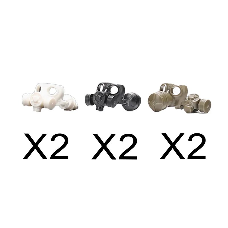 Пластиковые строительные блоки BRICKPANDA, Цвет: TK253-TK255-6PCS