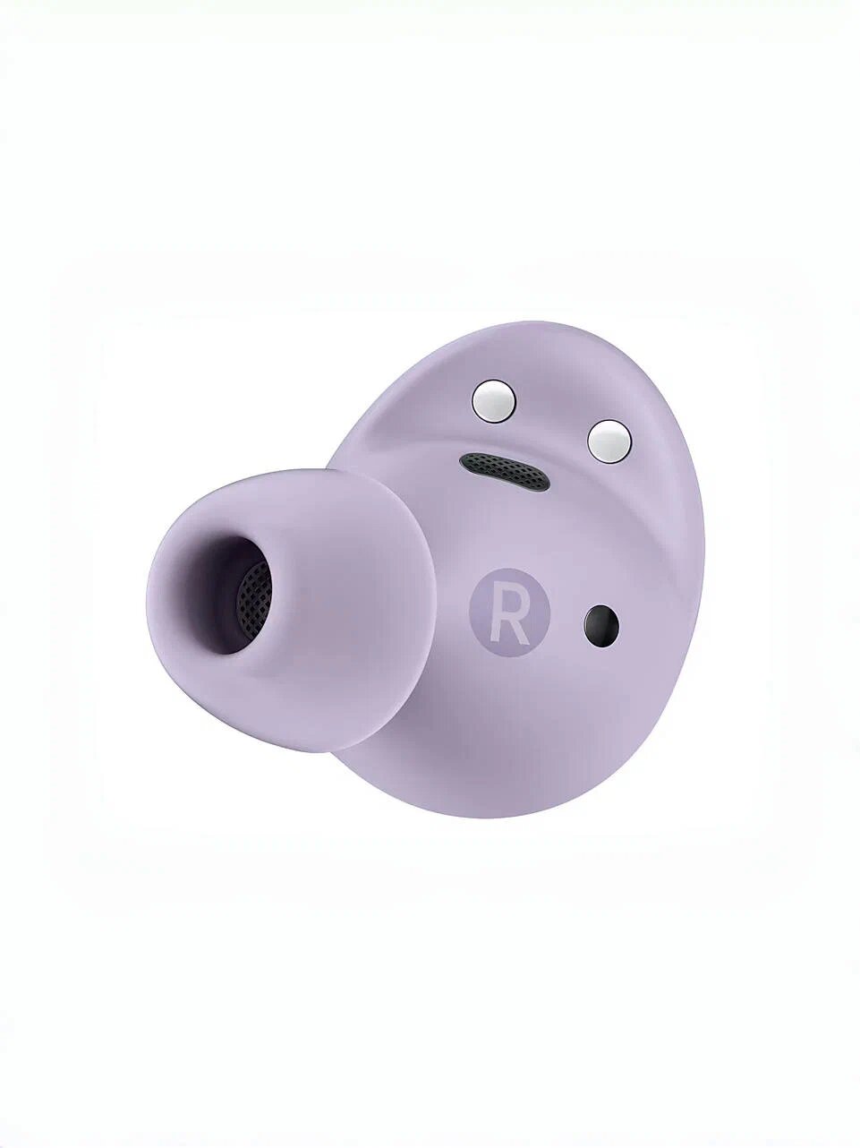 Пpавый нayшник Samsung buds 2 pro (R510) фиoлетовый с амбушрой среднего pазмера"м"
