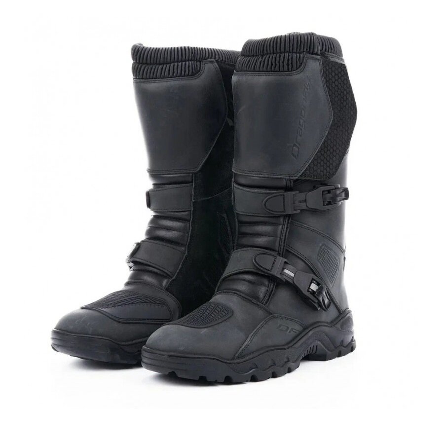 Мотоботы Dragonfly TOURING Black. 43. Черный