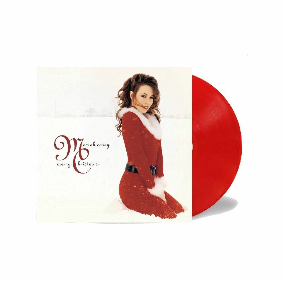 Виниловая пластинка Mariah Carey - Merry Christmas (LP, 2015, Columbia) red