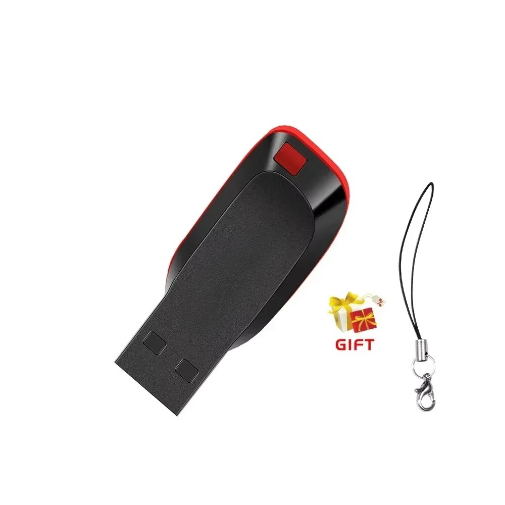 SHANDIAN PAY USB-флешка 128 ГБ черная 8 ГБ, USB 2.0 A