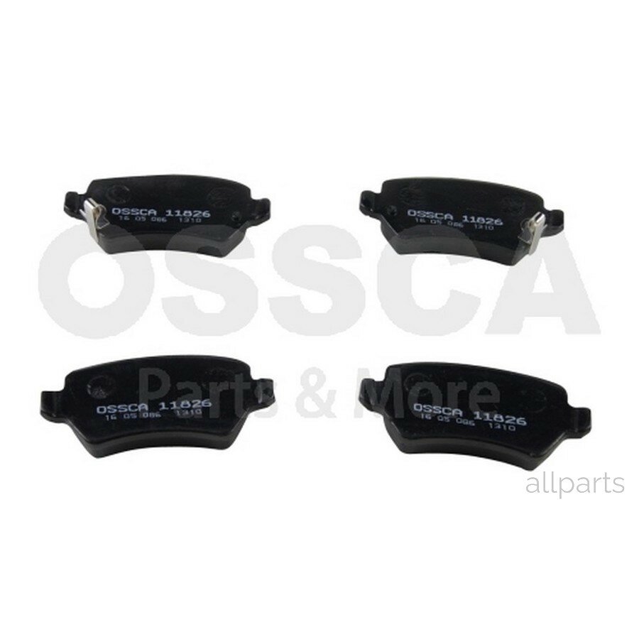 OSSCA '11826 Колодки зад Astra G H LUCAS