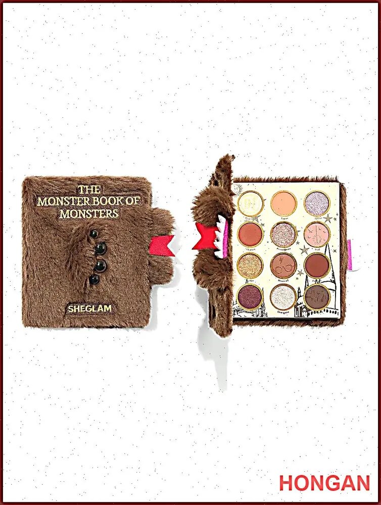 Палетка теней Harry Potter X SHEGLAM Monster Book Of Monsters
