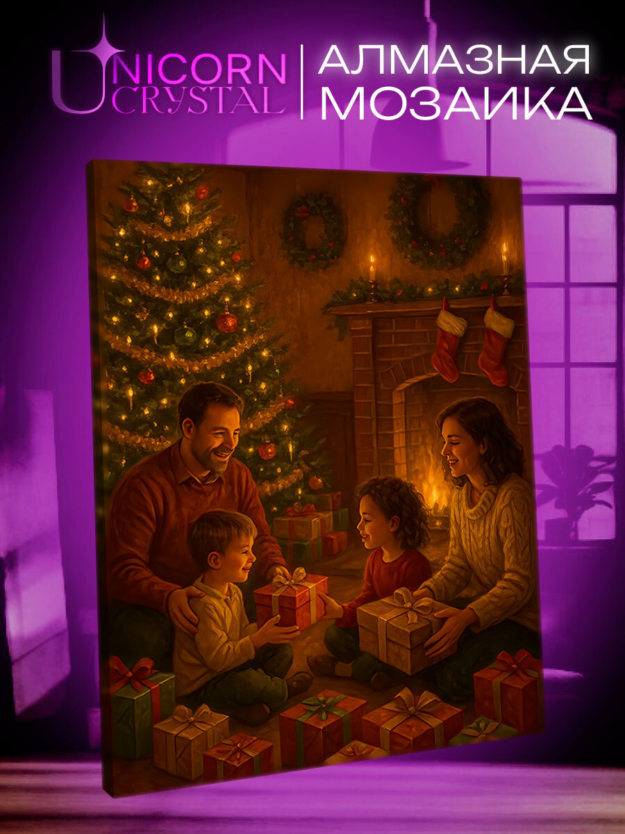 Алмазная мозаика Зимние