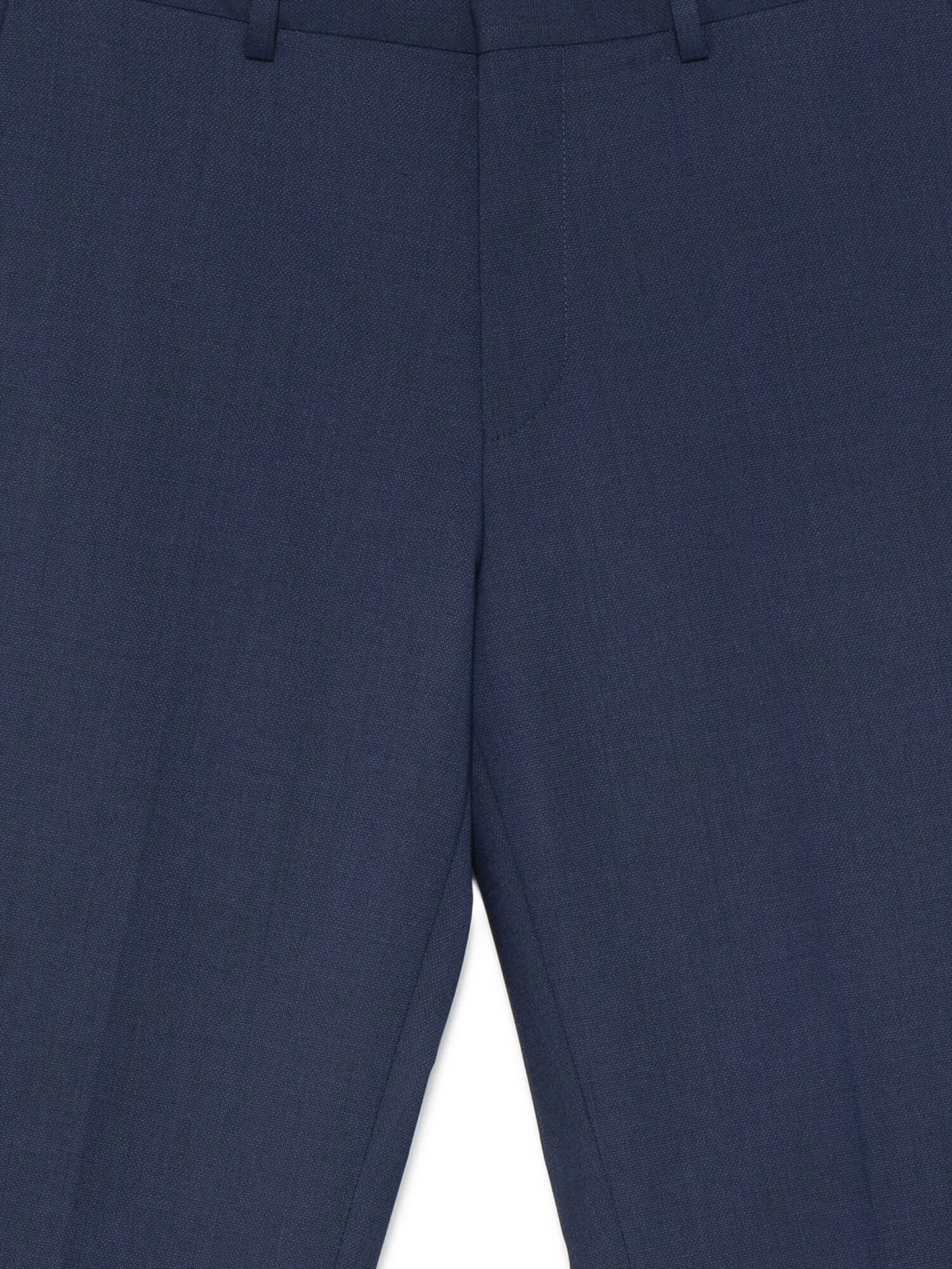 Брюки BOSS Flat-front trousers, размер 48, синий — фото 1