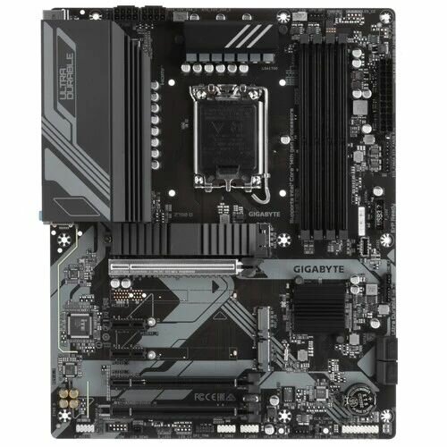 Материнская плата GIGABYTE Z790 D - LGA 1700, Intel Z790, 4xDDR5-5600 МГц, 1xPCI-Ex16, 3xM.2, ATX
