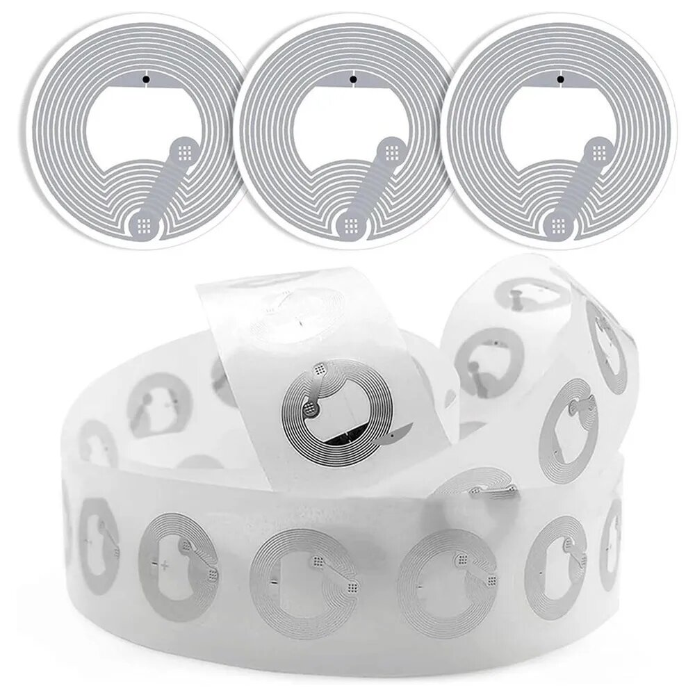 50 шт. NFC-меток, NFC-карт, NFC-наклеек Ntag215 NFC-метки для монет