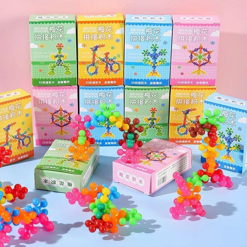Пластиковый конструктор для детей 4-6 лет