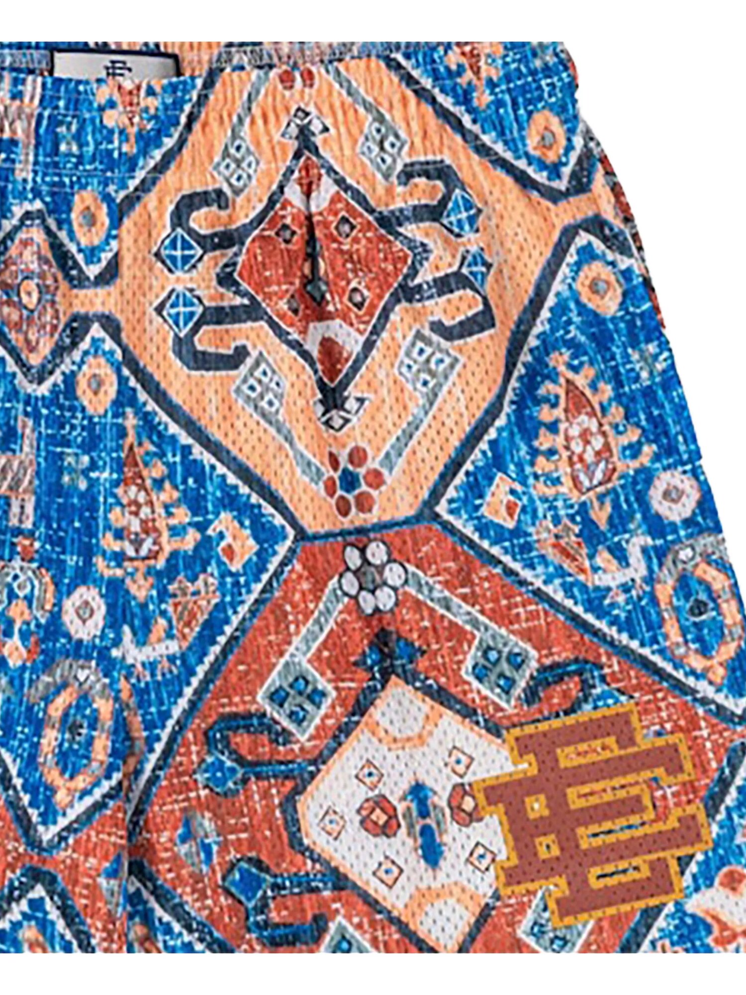 Шорты ERIC EMANUEL EE Basic Rug, размер 50, бежевый/белый — фото 1
