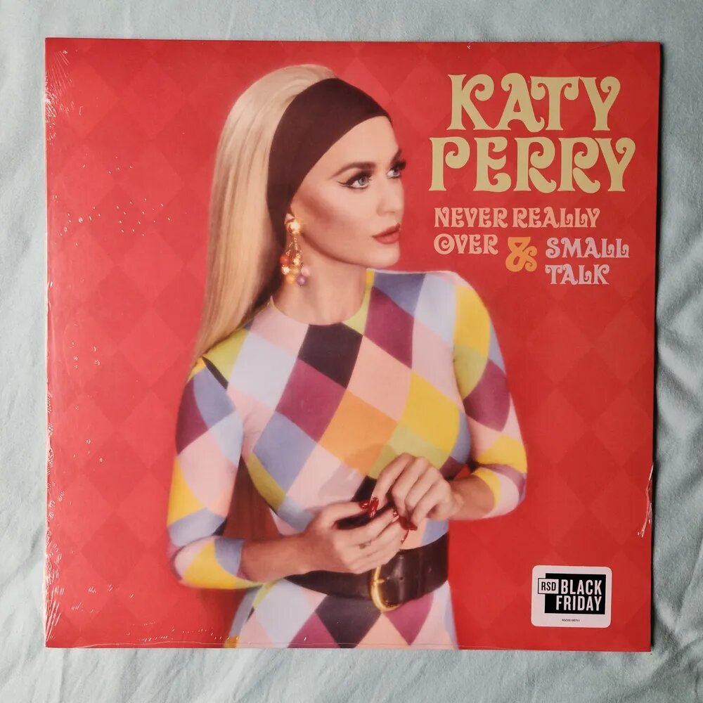 Виниловая пластинка Katy Perry - Never Really Over & Small Talk, LP, RSD orange glue