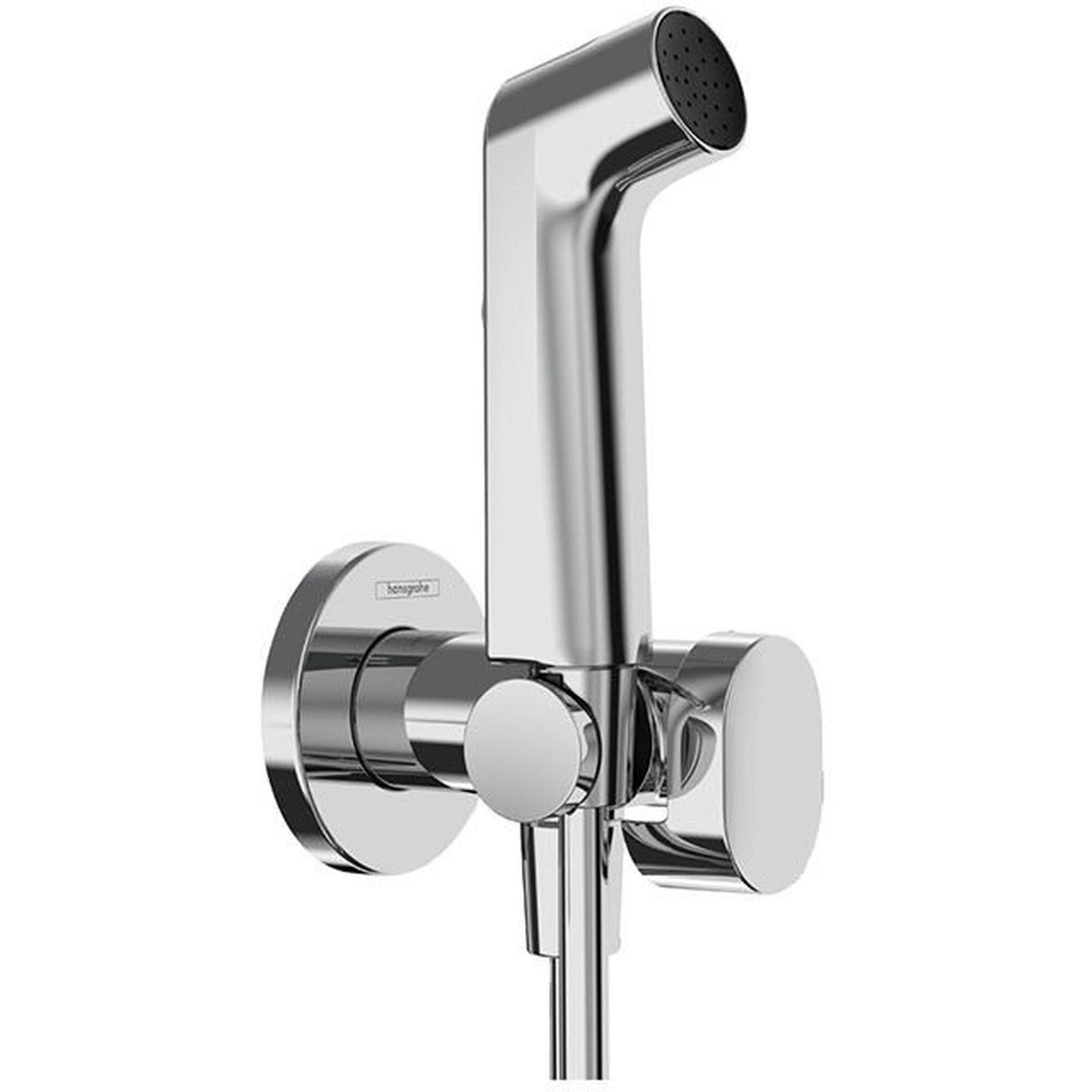 Гигиенический душ Hansgrohe (Хансгрое) со смесителем, держатель, цвет: хром 29232000