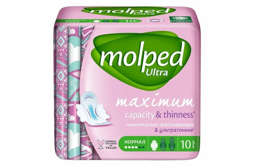 Molped Прокладки Ultra Normal, 10 шт